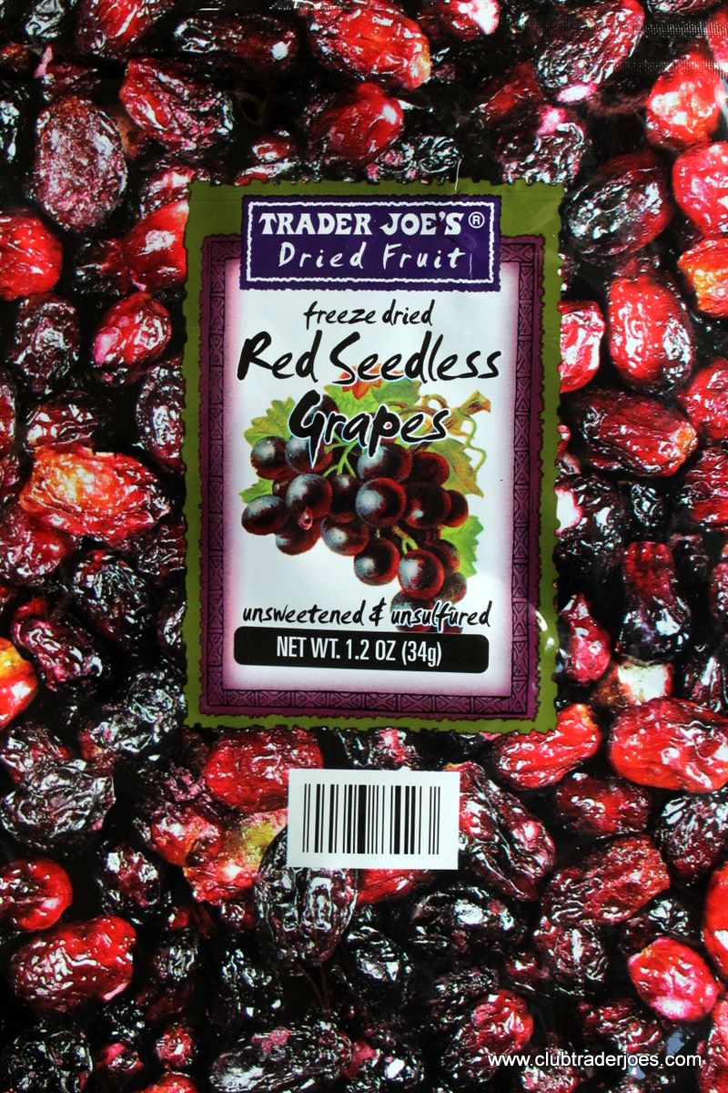Trader Joe’s Freeze Dried Seedless Red Grapes Review – Club Trader Joe's Trader Joe’s Freeze Dried Seedless Red Grapes Review – Club Trader Joe's