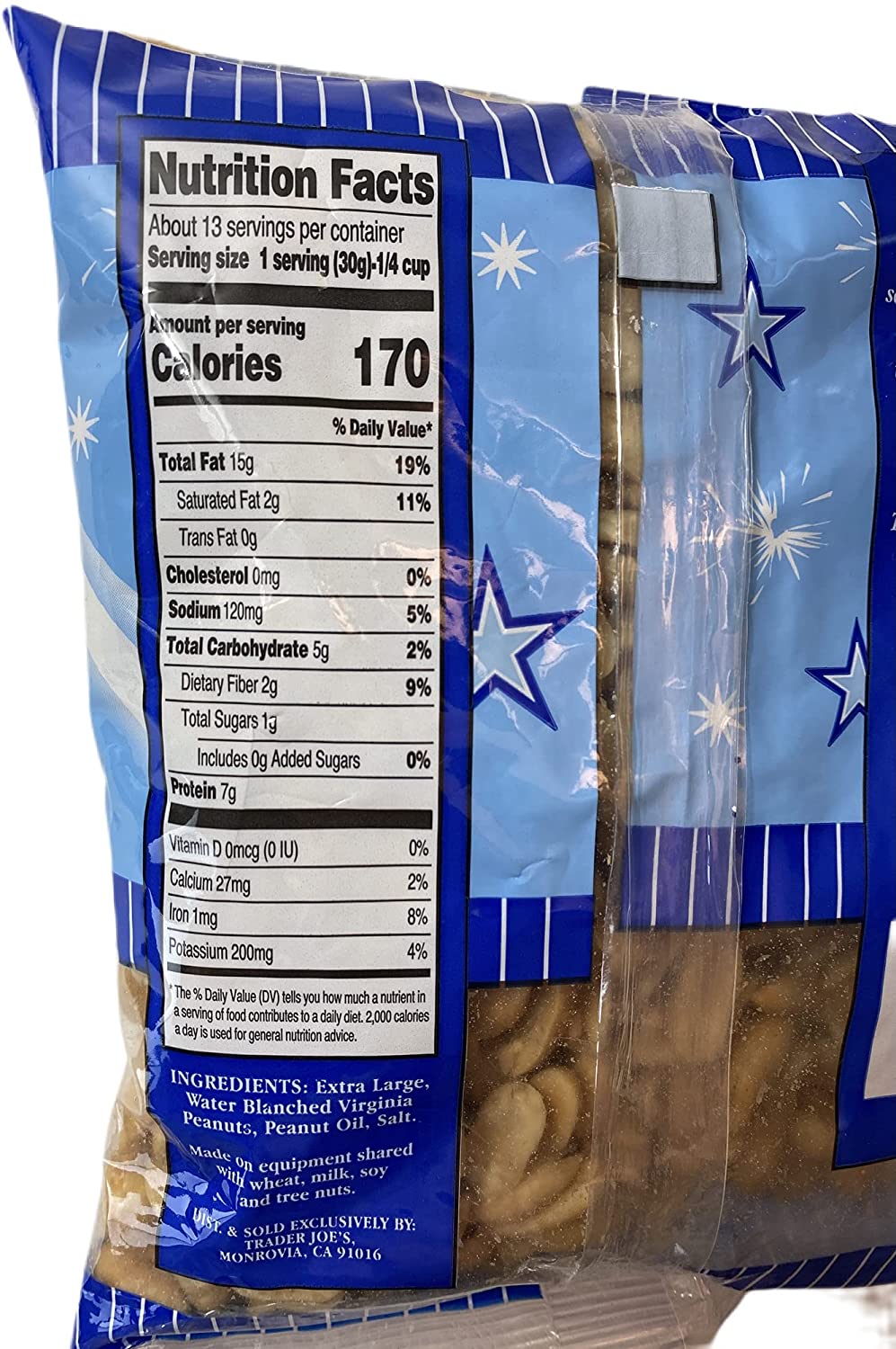 Trader Joe's Salted Blister Peanuts Review - Club Trader Joe's