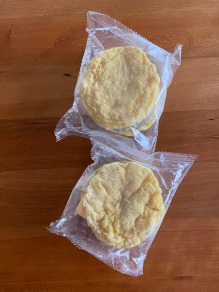 Trader Joe's Eggwich Breadless Breakfast Sandwich Review - Club Trader ...