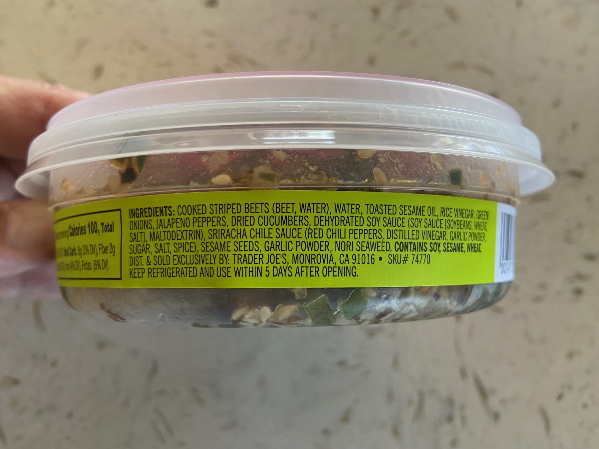 Trader Joe's Vegan Poke Review - Club Trader Joe's