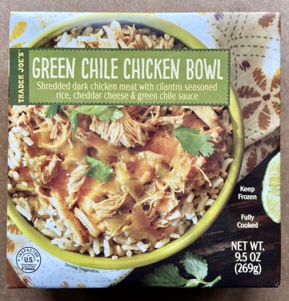 Trader Joe’s Green Chile Chicken Bowl Review - Club Trader Joe's