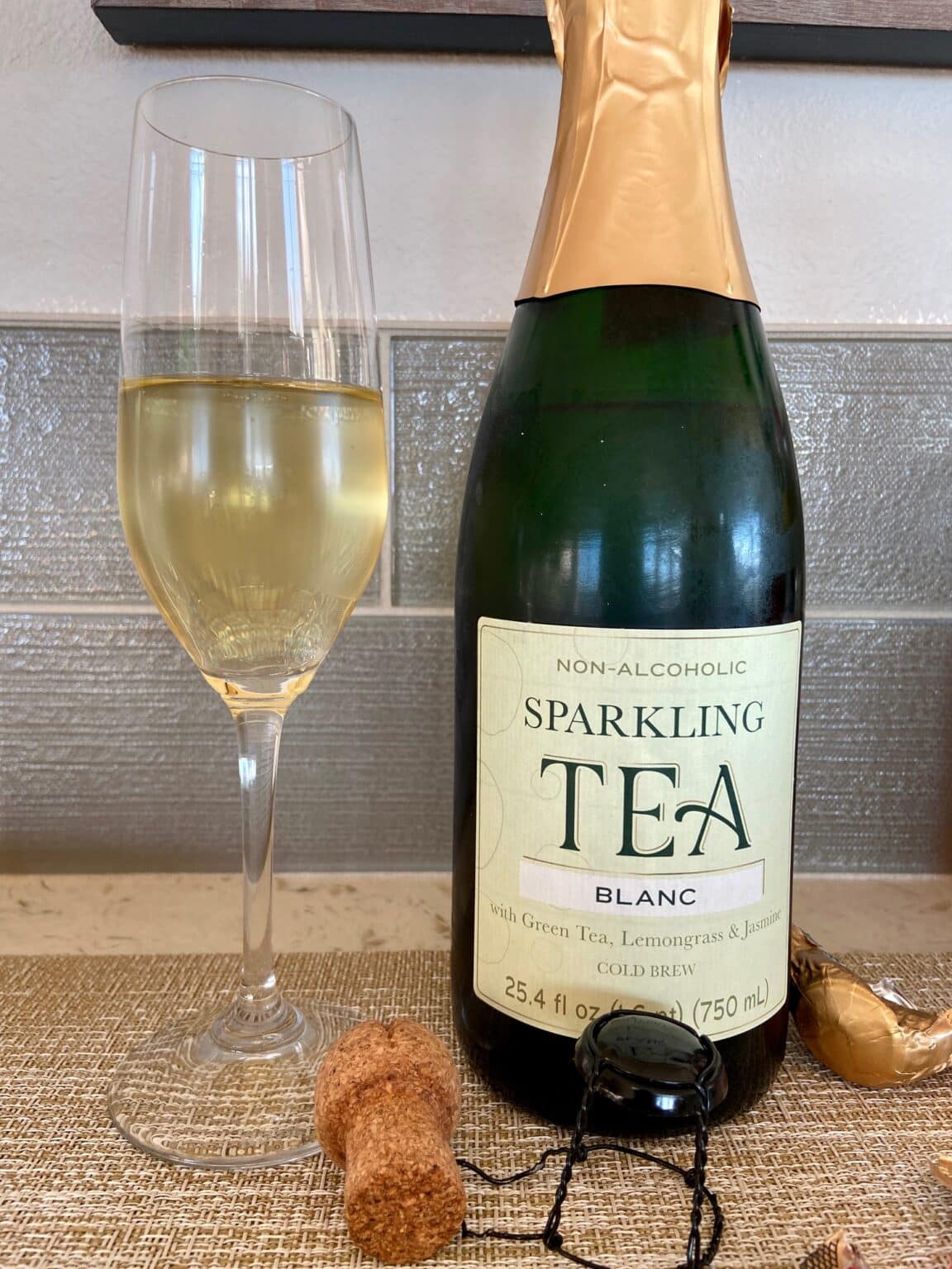 Trader Joe's Non-Alcoholic Sparkling Tea Blanc and Rosé - Club Trader Joe's