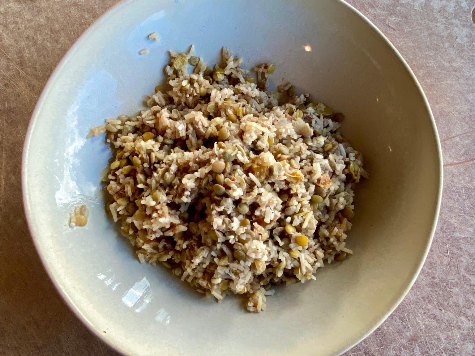 Trader Joe's Chicken, Lentil and Caramelized Onion Pilaf Review - Club ...